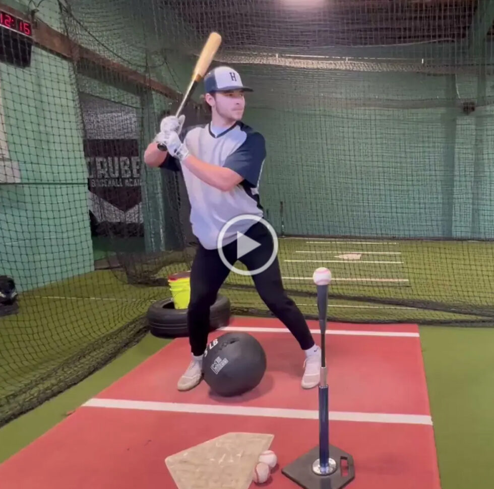Back Knee Med Ball and Happy Gilmore Drill | The Hit Doctor® USA ...